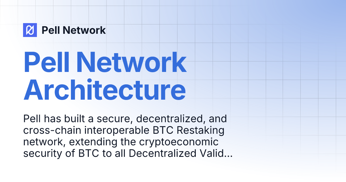 Pell Network Architecture | Pell Network